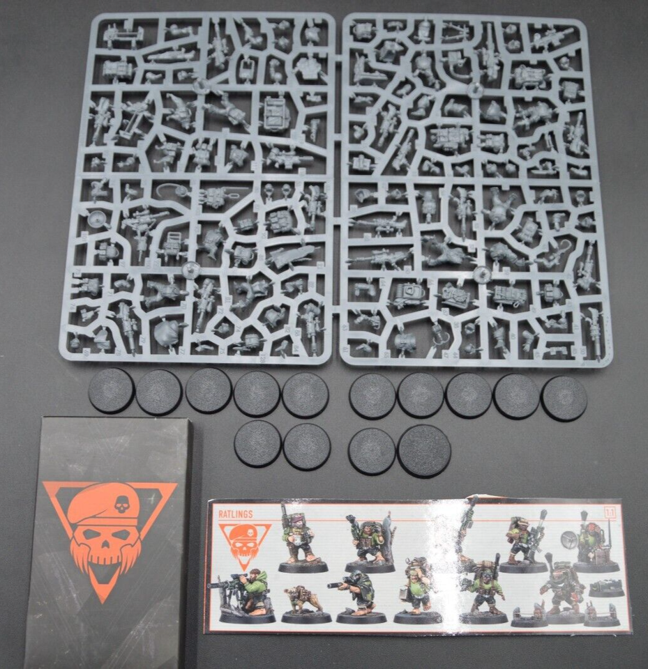 Warhammer 40k Astra Militarum Kill Team: Ratlings NEW NO BOX | eBay