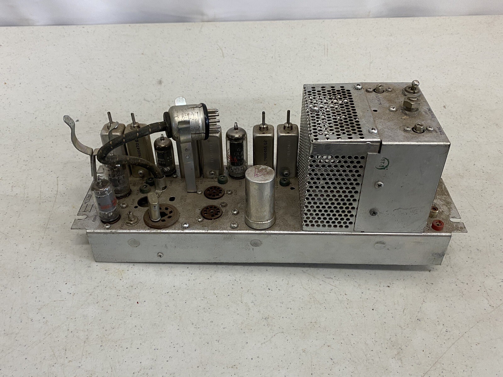 Vintage GE Progress Line Tube Mobile 2-Way Police Radio Transmitter ...