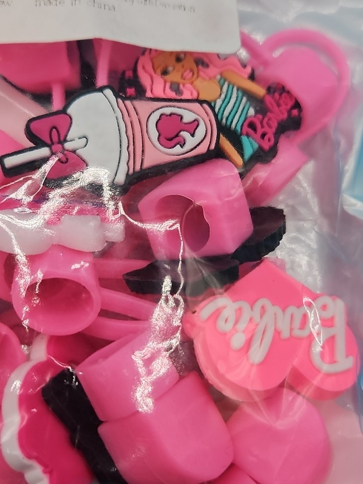 Barbie Straw Topper Party Favors, 2 Bags | eBay