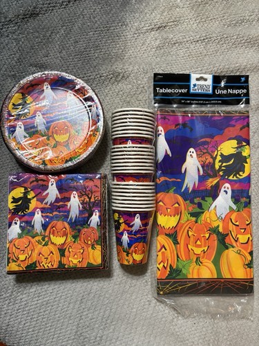 Vintage Halloween Haunts Party/Assorted Decor Lot (26 Items/150+ Pieces ...