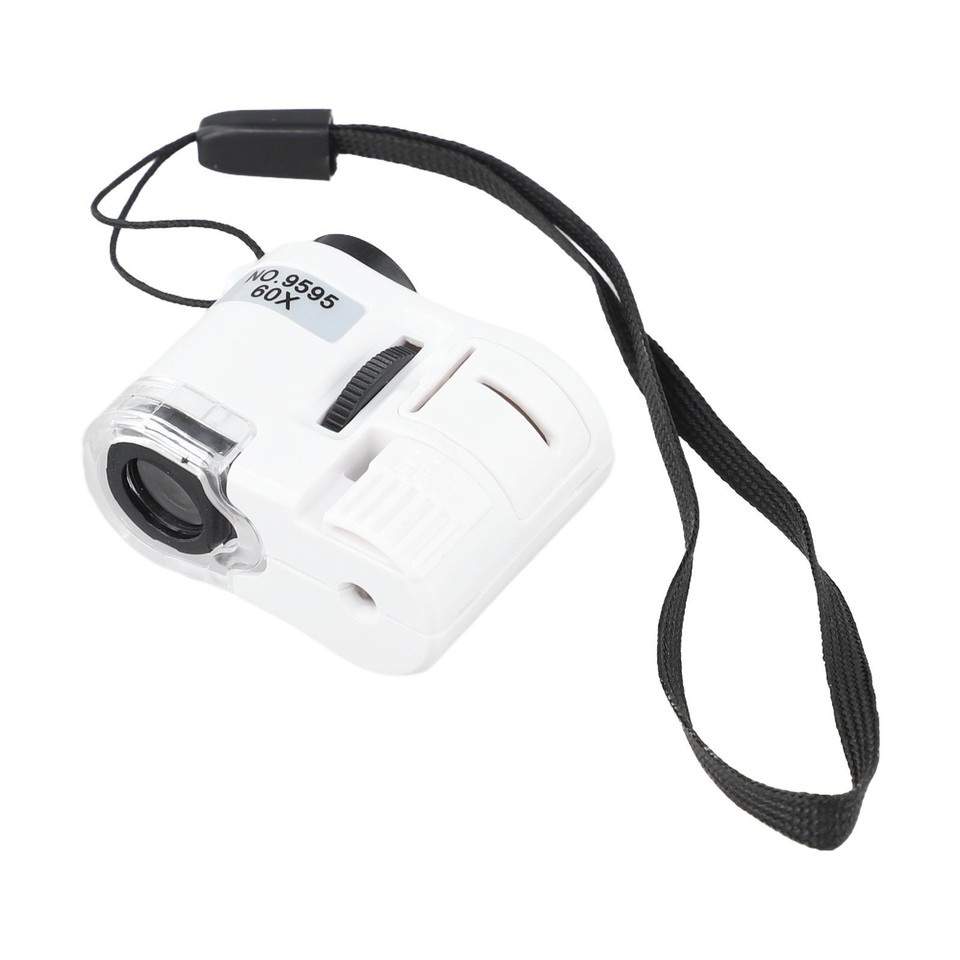 Handheld 60x Magnifier with LED and UV Light for Unique Object ...