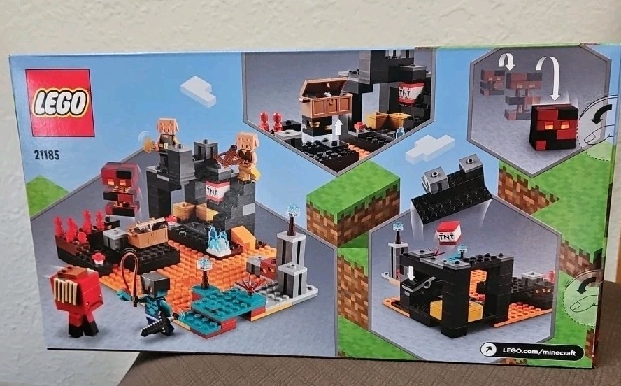 LEGO Minecraft The Nether Bastion 21185 New Fast Shipping | eBay