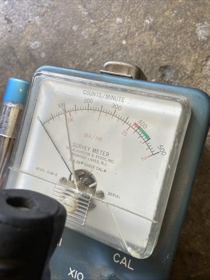 Model GSM-5 Geiger Counter | eBay