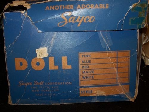 1950's 22/23" Sayco Bride Doll "Glamor Girl" Mint Condition | eBay