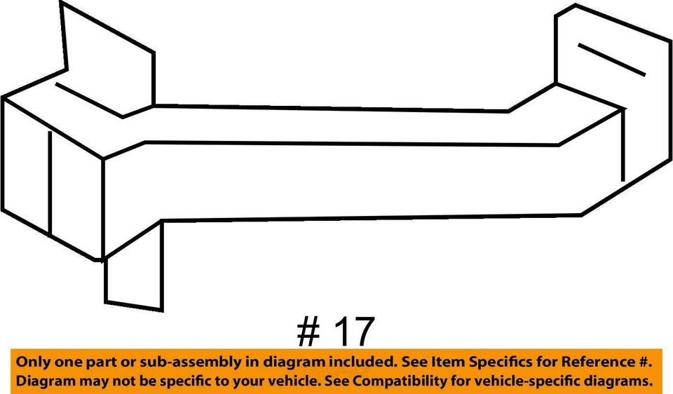 HYUNDAI OEM 17-20 Elantra Bumper Components-Reinforcement 64128F2000 | eBay