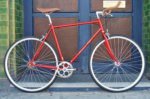 NEW Cherry Red Vintage Single Speed freewheels Fixed Gear fixie Road ...