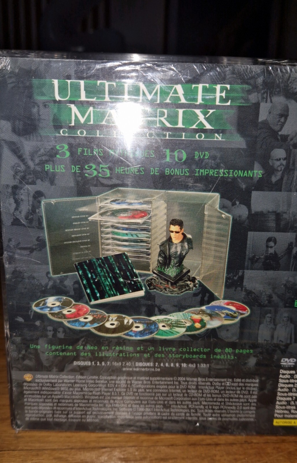 The Ultimate Matrix Collection Rare Edition Limitée 10 DVD + Livret ...