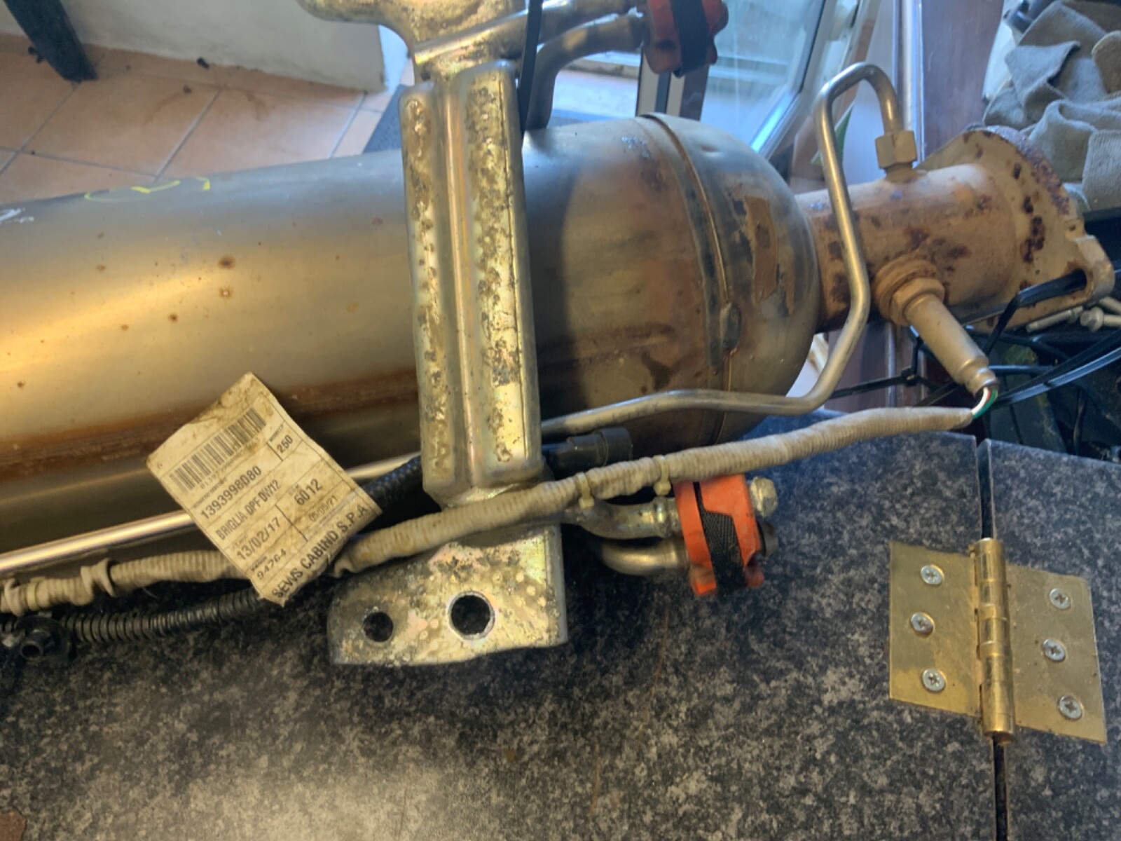 Peugeot Boxer/Citroen Relay Euro 6.2 2.2 dpf filter complete with ...