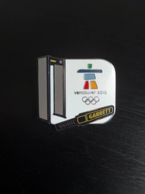 Vancouver 2010 Olympics Pin Garrett Metal Detectors Security Staff Pin ...