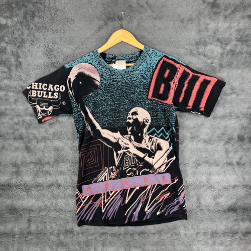 Vintage Magic Johnson Ts Chicago Bulls Michael Jordan T Shirt Size ...