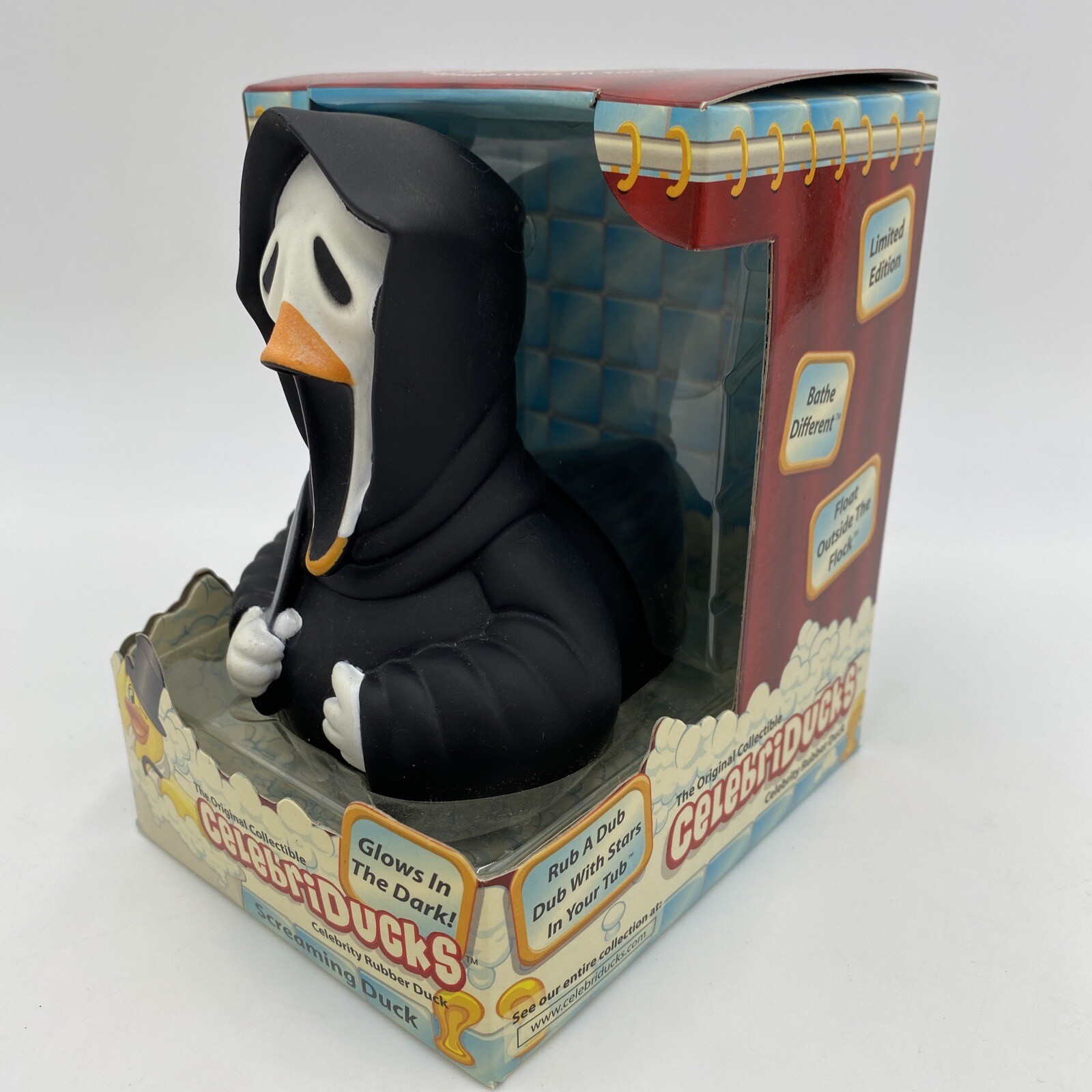 Celebriducks Limited Edition Screaming Duck Horror Ghostface Scream ...