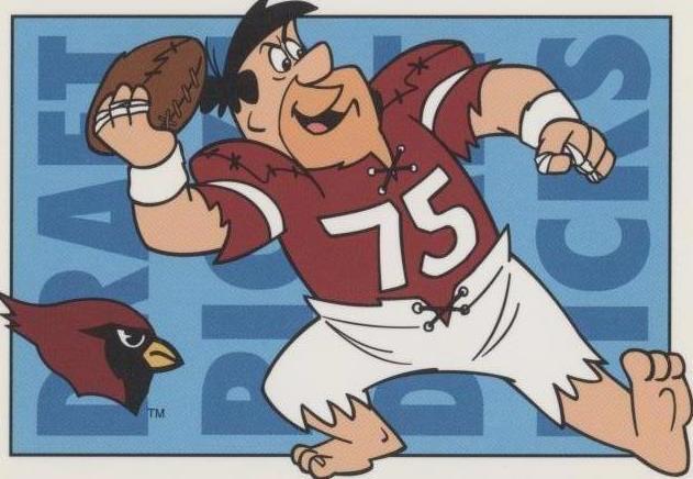 1993 CARDZ Team NFL The Flintstones Fred Flintstone #22 for sale | eBay
