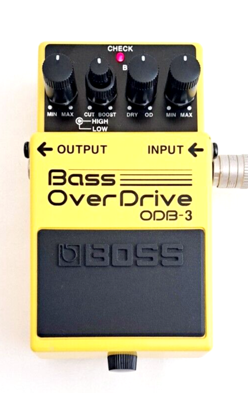 Boss ODB-3 Bass Overdrive Bass Effects Pedal 2004 Used With Box and ...