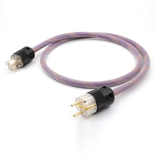 Audiophile EU Schuko Power Cable IEC Female Connector Hi-Fi AC Mains ...