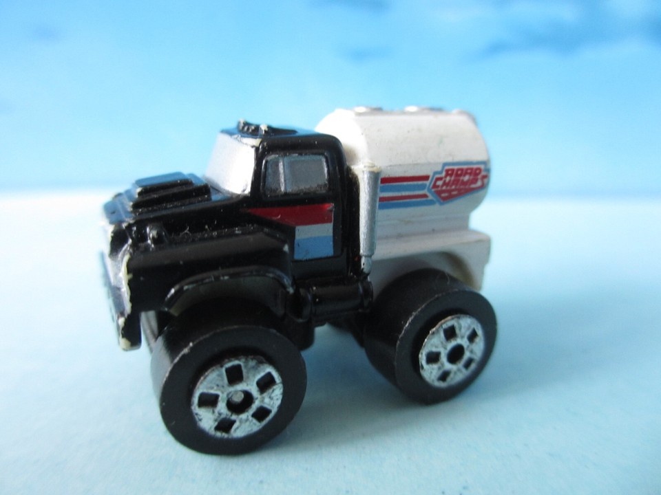 VINTAGE MICRO ROAD CHAMPS 1987 MONSTER WHEELS TRUCK CITERNE MICRO ...