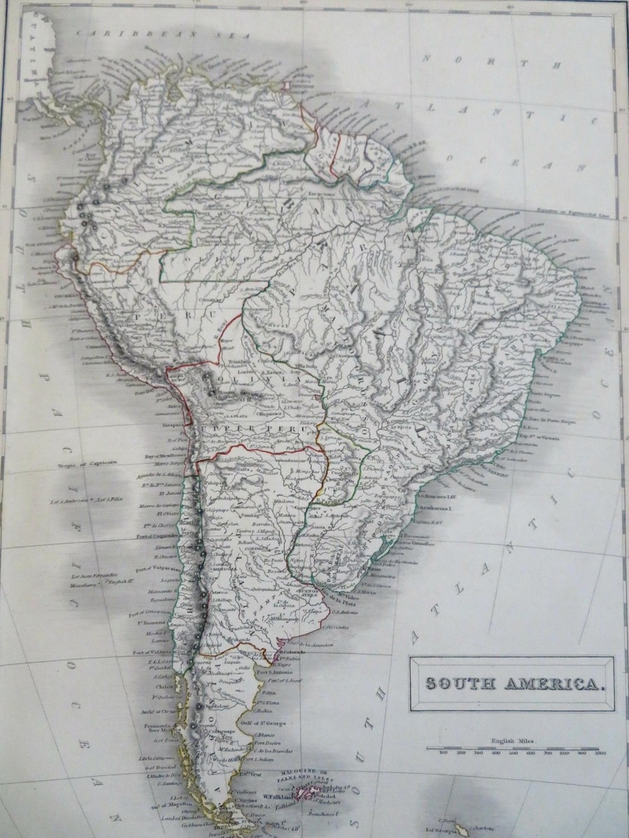 America Black Map Of South And White Americas Map White Lands And