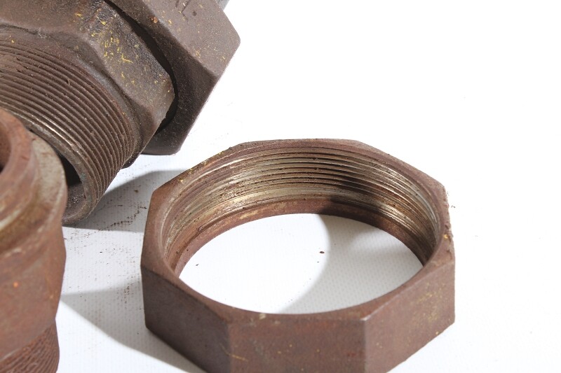 1 x Pipe Fitting F-M 2 1/2" Conical Threaded Fitting Black Socket | eBay