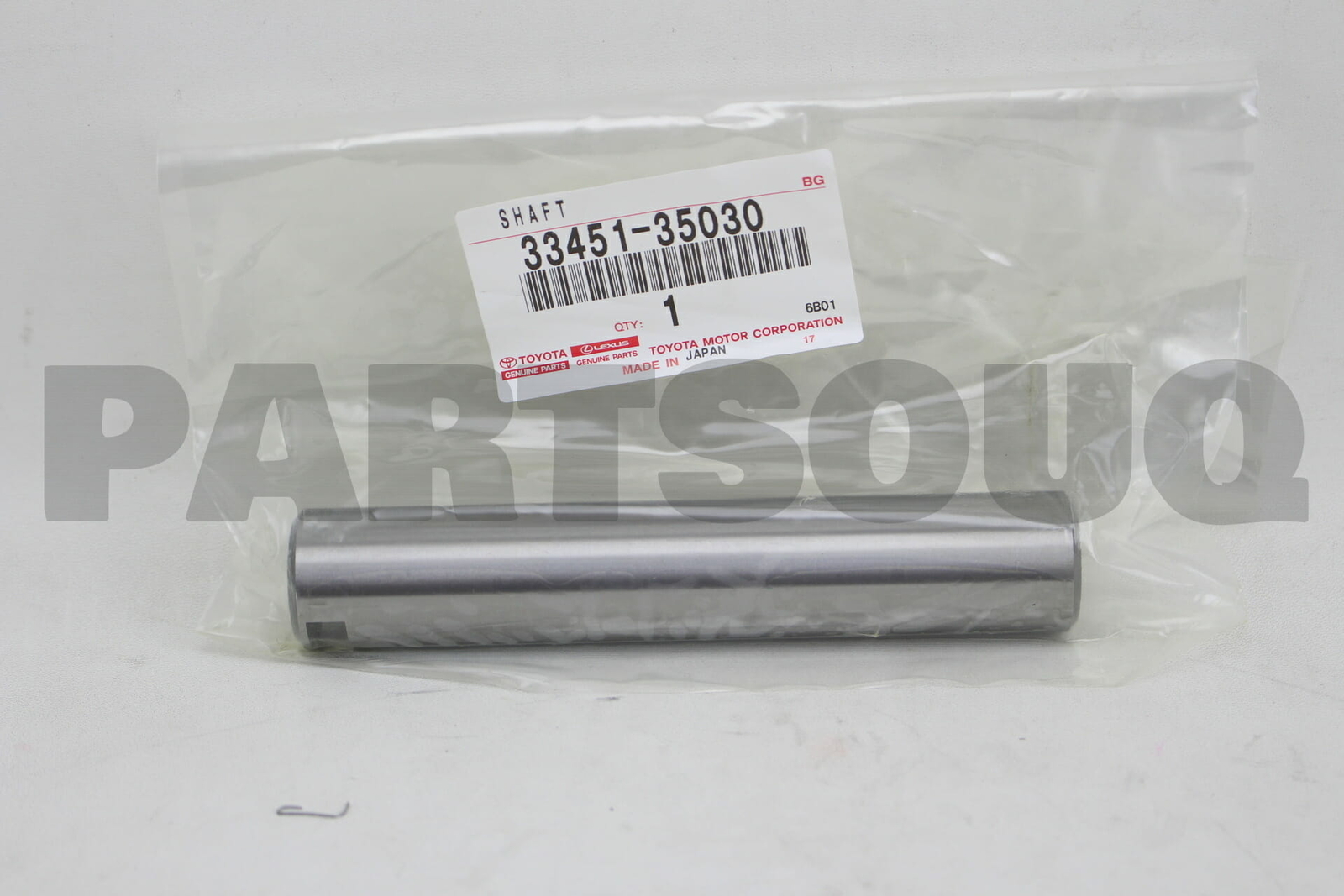 3345135030 Genuine Toyota SHAFT, REVERSE IDLER GEAR 33451-35030 | eBay
