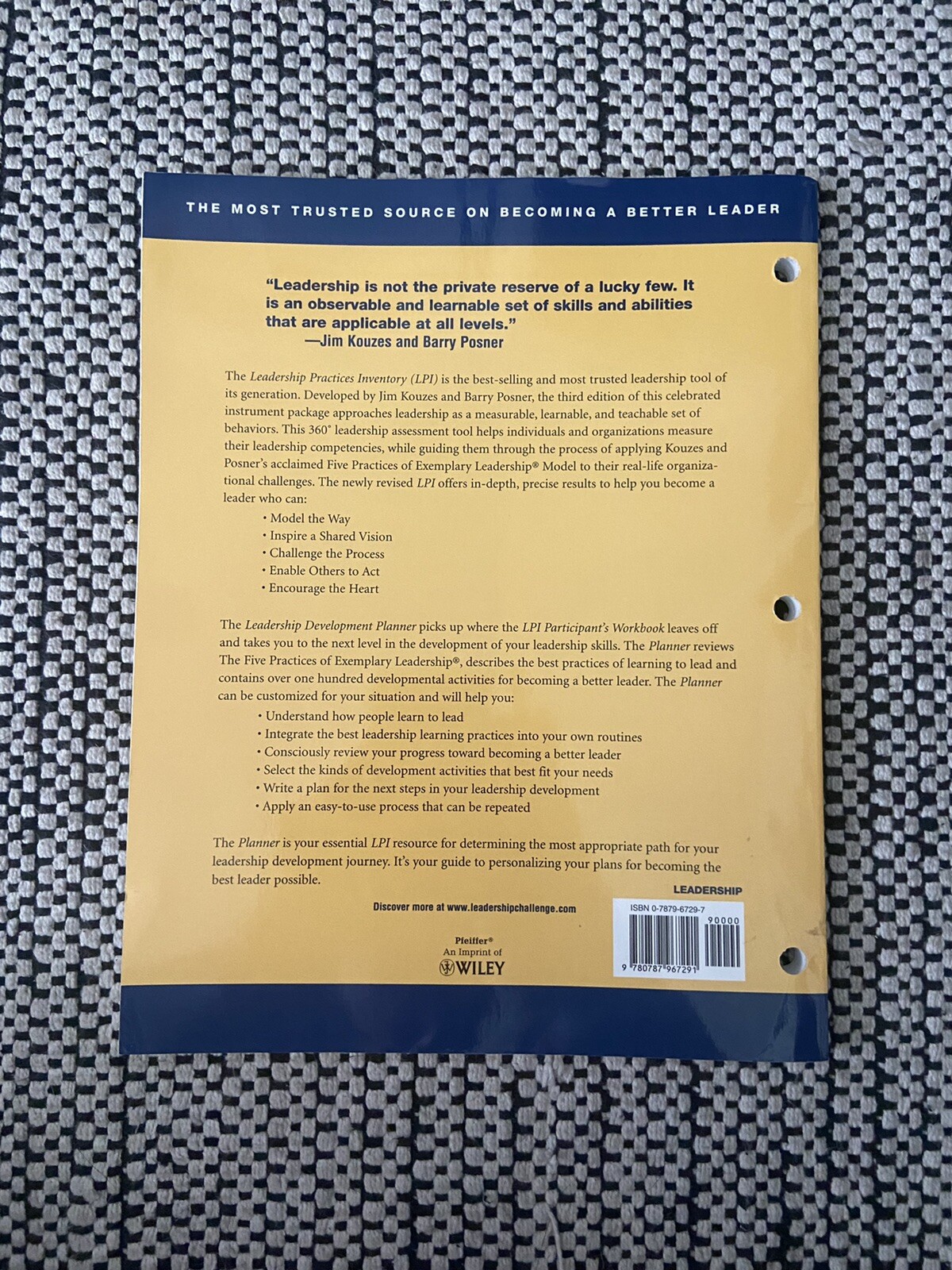 J-B Leadership Challenge: Kouzes/Posner Ser.: The Leadership Practices ...