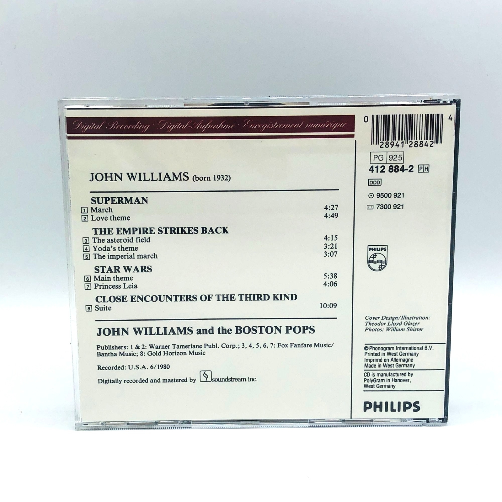 Pops In Space, Boston Pops, John Williams, 412 984-2, CD | eBay
