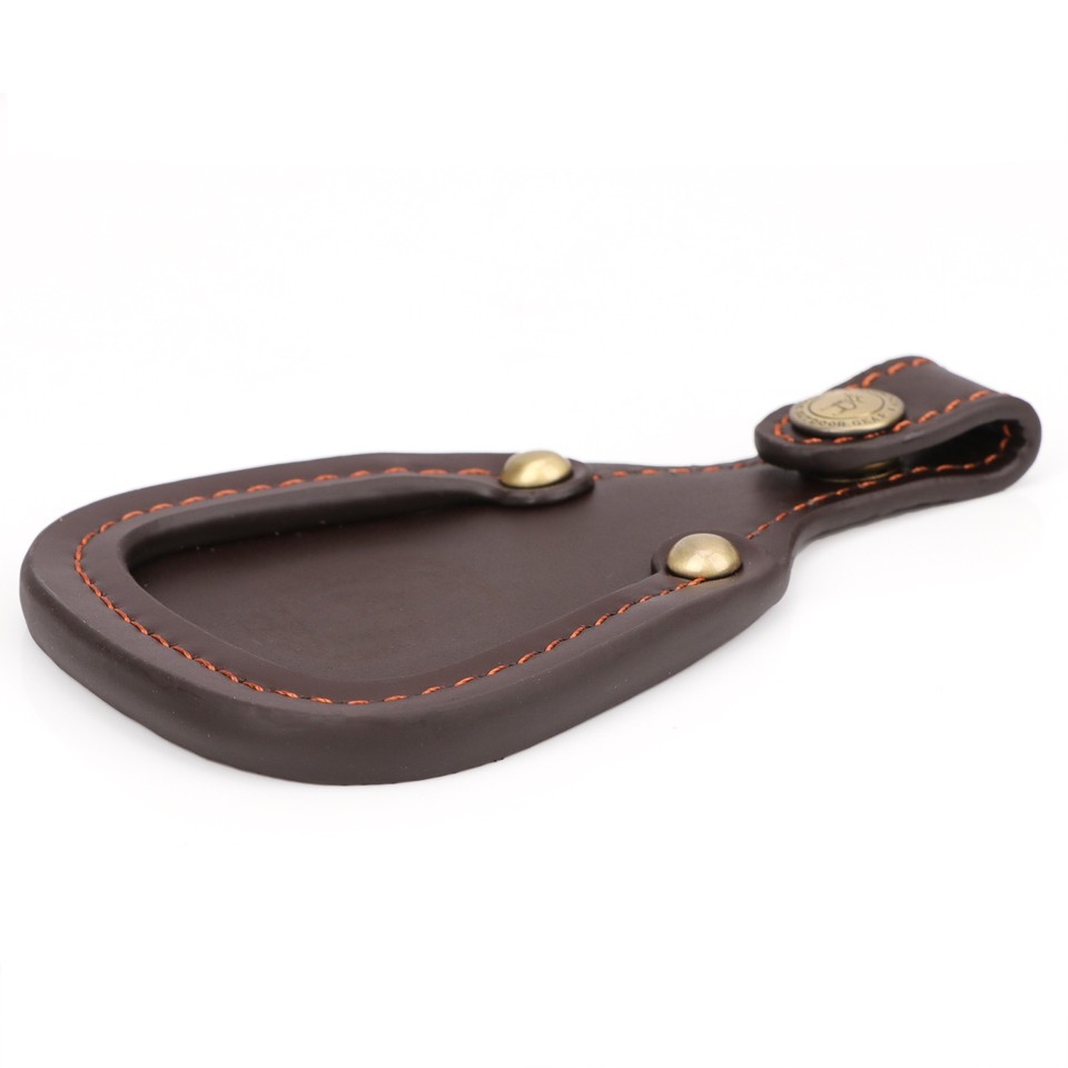 TOURBON Leather Gun Barrel Rest Shoes Toe Protector O/U Shotgun Holder ...