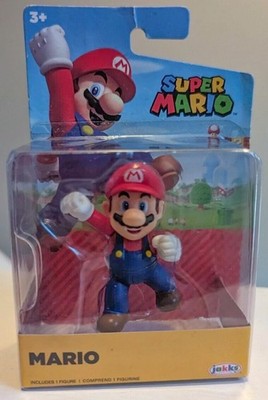Jakks World of Nintendo Fist Bump Super Mario 2.5" Figure (Bubble Card ...