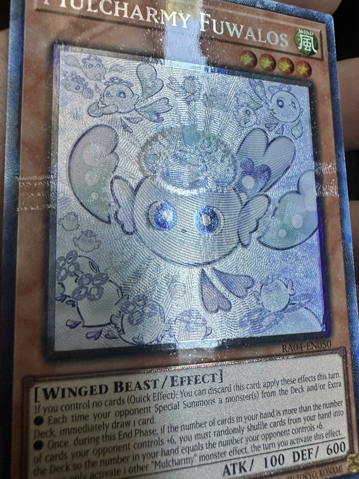 **MISPRINT** Yu-Gi-Oh Mulcharmy Fuwalos 1st Edition Prismatic Collector ...