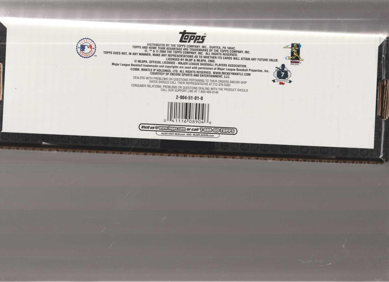 2008 Topps Baseball Complete Factory Sealed Set 1-660 Series 1 & 2 NR ...