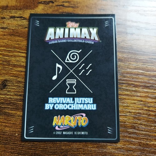2024 Topps Animax Official Naruto Cards Revival Jutsu By Orochimaru AS2 ...