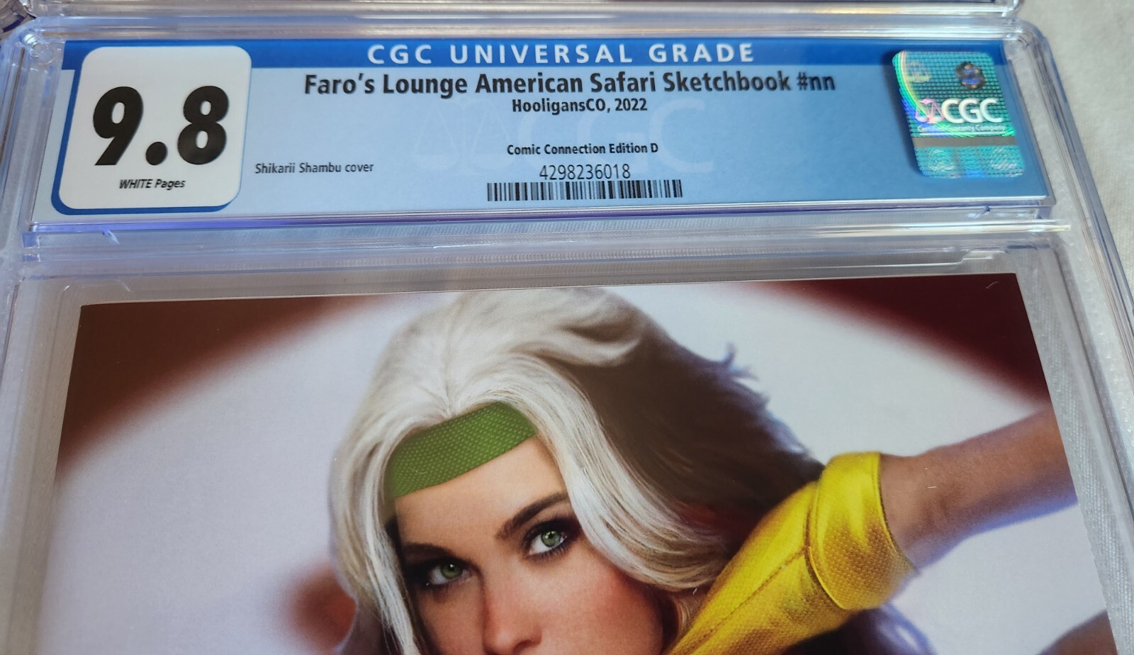 CGC 9.8 Faro's Lounge Shikarii Rogue Cosplay American Safari 4 Comic ...