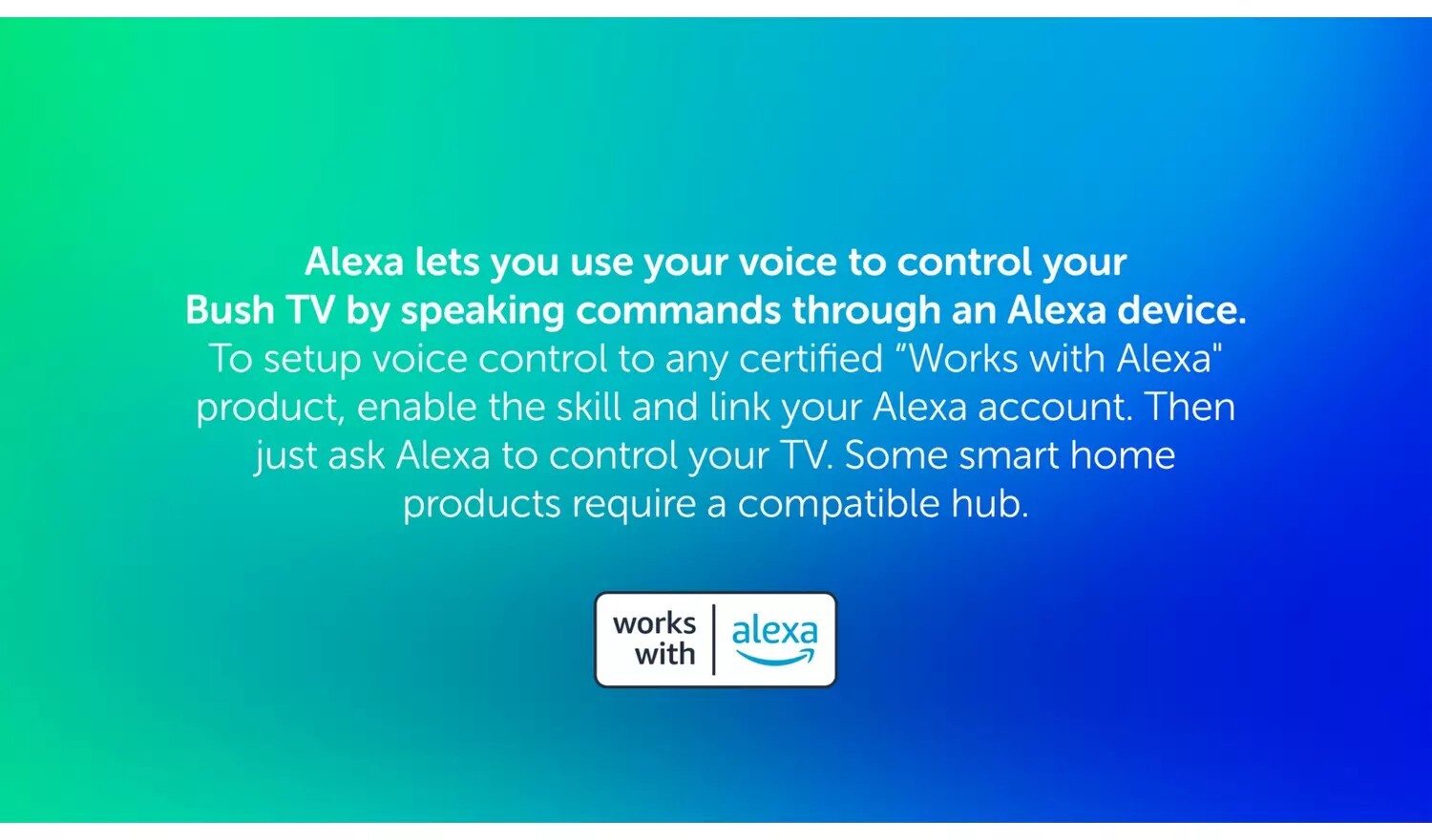 Bush DLED40FHDS 40" Full HD HDR LED Smart TV for sale online | eBay