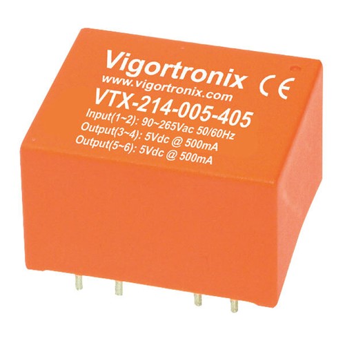 Vigortronix VTX-214-005-415 5W Ca-Cc Convertitore Doppia Uscita 2 X 15V ...