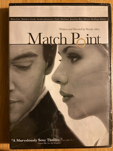 Match Point (DVD 2005) (NEW) Scarlett Johansson, Jonathan Rhys-Meyers ...