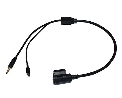 NC AUX Media Interface Cable For 2010-UP Mercedes Benz Charging For ...