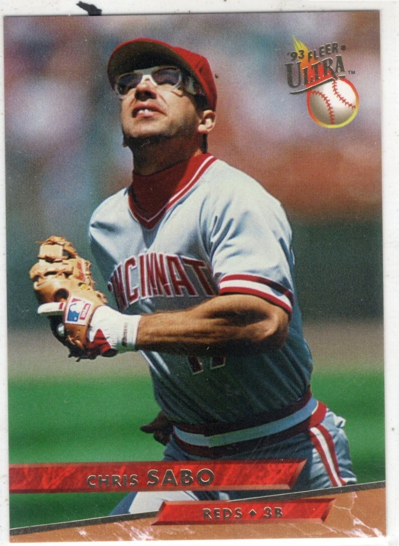 1993 Fleer Ultra Chris Sabo #35 Cincinnati Reds Baseball Card | eBay