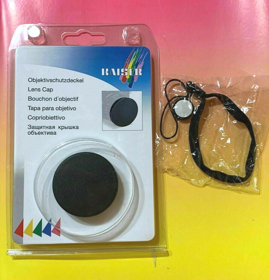 Kaiser Slip-On FRONT LENS CAP 58mm+HOLDER to 58mm outside diamerter ...