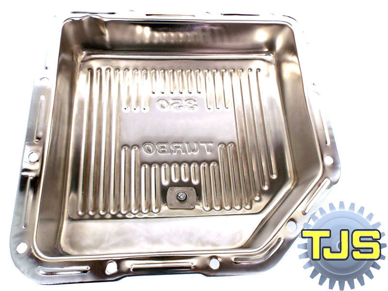 . 350 transmission oil pan Deep New Finned with Drain Plug | eBay