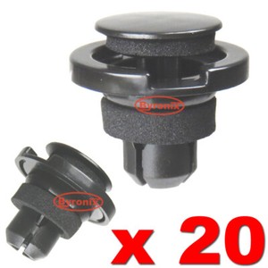 SIDE SILL SKIRT TRIM CLIPS FOR SUBARU IMPREZA WRX STi ROCKER MOULDING ...