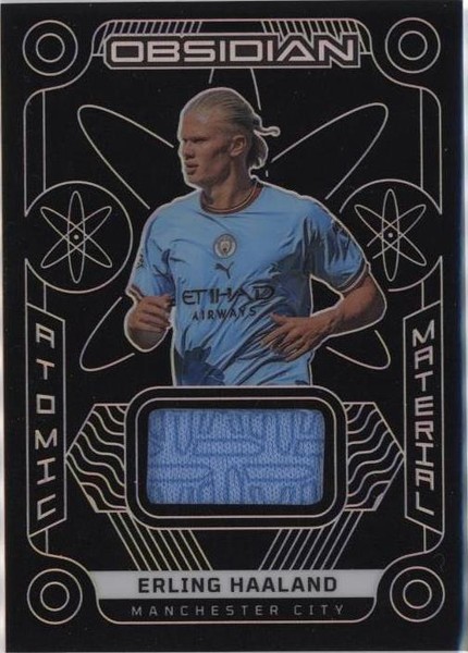 2022-23 Panini Obsidian - Atomic Material #AM-EH Erling Haaland /199 ...
