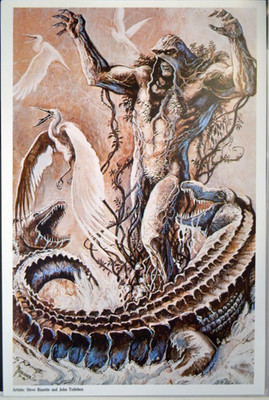 SWAMP THING Art PRINT Steve Bissette & John Totleben art DC Comics 1986 ...