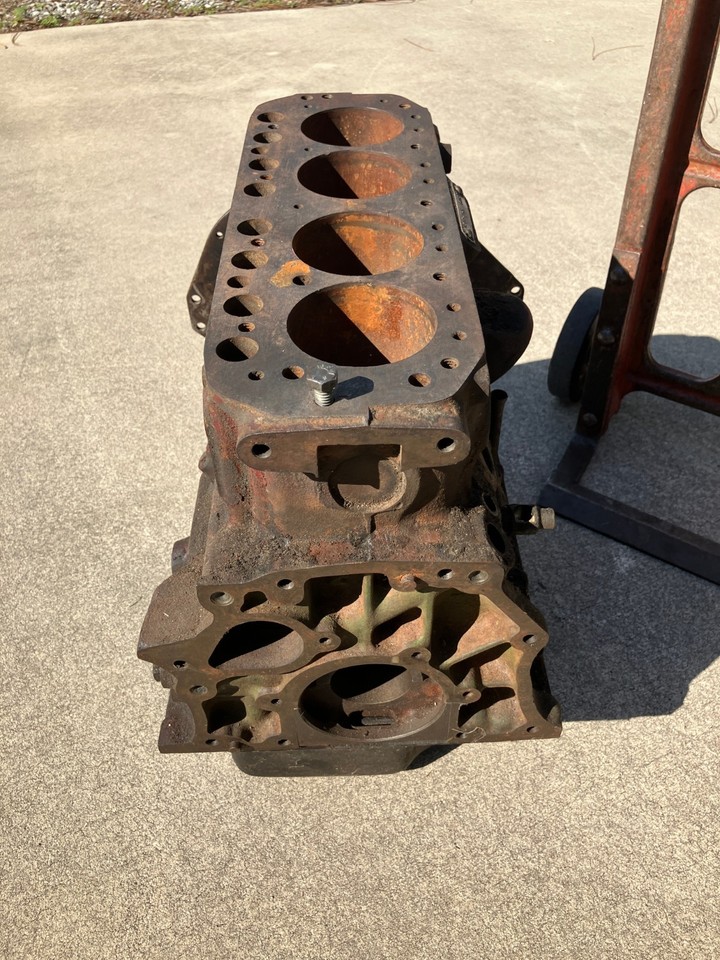 MGB Engine Block 18GB-U-H 61922; 1964-67 from collection of an engine ...