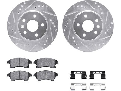 Front Brake Pad and Rotor Kit For 2012, 2017 Chevy Sonic XY752DT | eBay