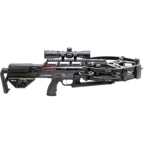 TenPoint TX 28 Crossbow Package ACUslide MAXX Rangemaster 100 Scope ...