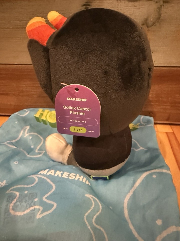 NWT Makeship Homestuck Official Sollux Captor Plush Figure Limited ...