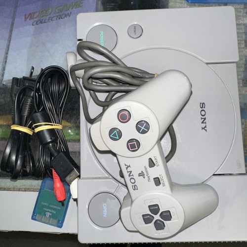 PlayStation 1 PS1 Gaming System Console w/ cables & controller SCPH ...