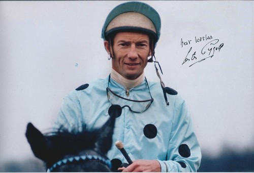 Lester PIGGOTT Signed Autograph Photo AFTAL COA Champion Jockey ...