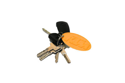 KTM Logo Schlüsselanhänger Motorrad Key Ring Kette Orang Keychain ...