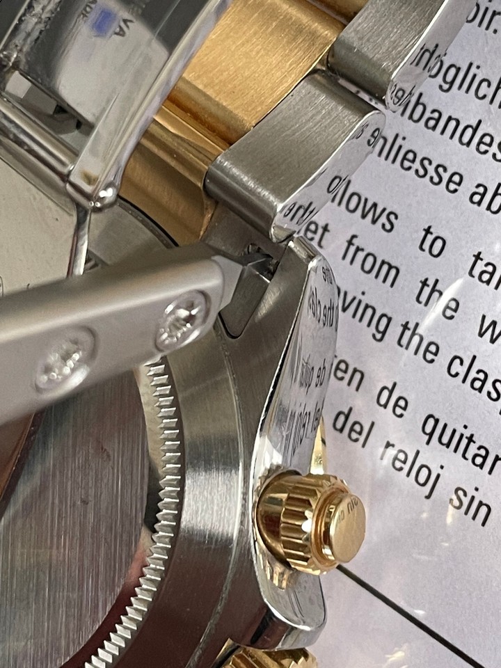 Bergeon 7825 Spring Bar Tweezers, Lug Removal Fitting Tool, Swiss Watch ...