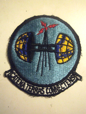 Catena Terras Connectens 18 Comm Squadron Patch USAF | eBay