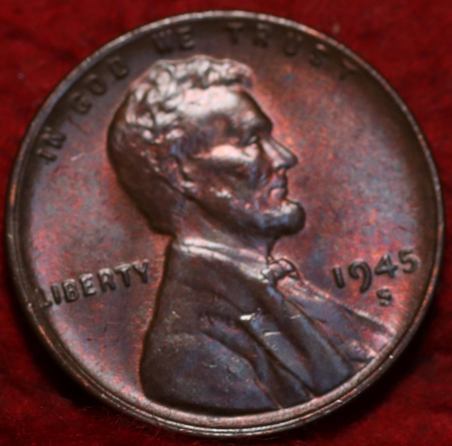 Uncirculated 1945-S San Francisco Mint Copper Lincoln Wheat Cent | eBay
